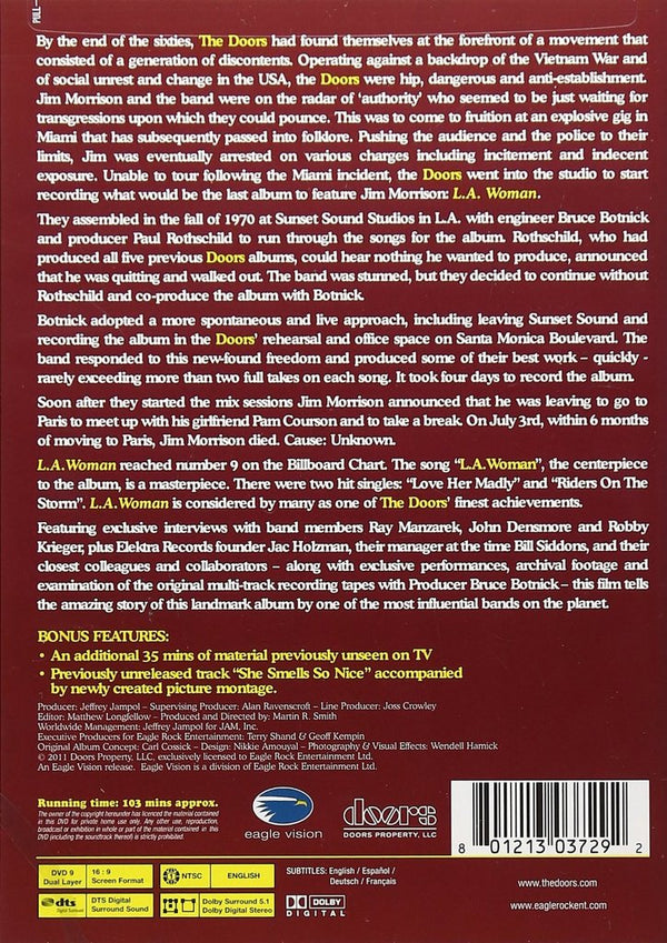 The Doors Mr. Mojo Risin': The Story of L.A. Woman - The Doors Official ...